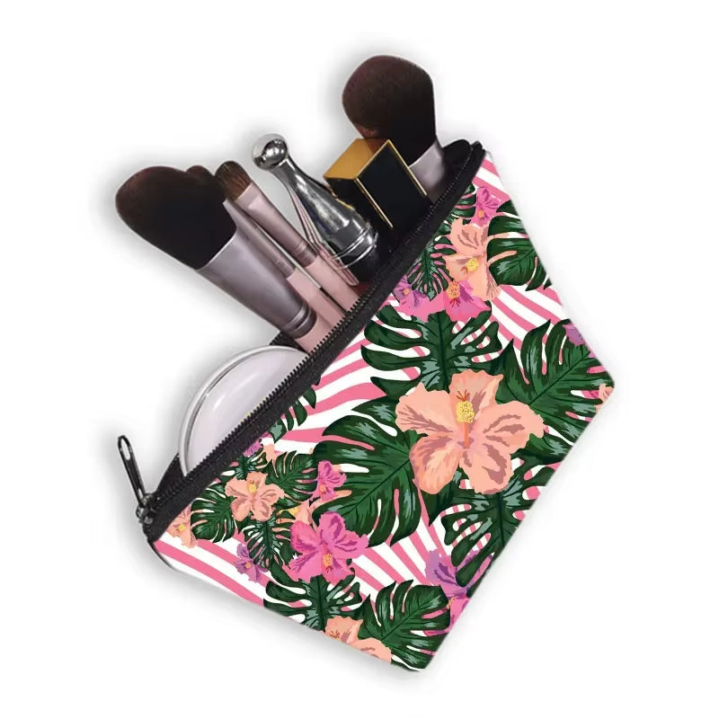 Hawaiian Turtle Print Cosmetic Case Women Polynesian Traditional Triba ...